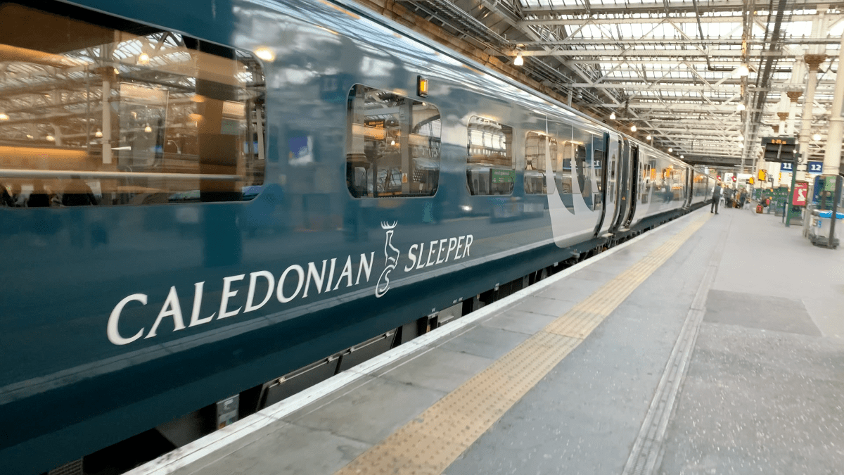 Caledonian Sleeper Seated Coach Travel Vlog | TVPaulD.com
